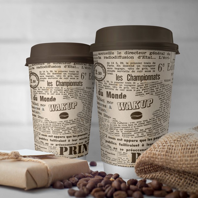 Design a hip look for our new line of eco friendly coffee cups | Cup or ...