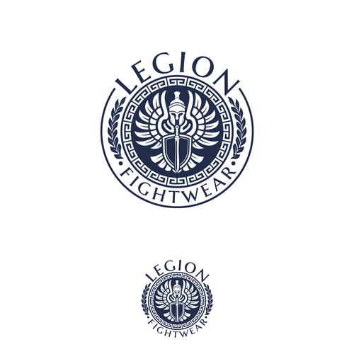 Create a sleek, masculine logo for a combat sports apparel company ...