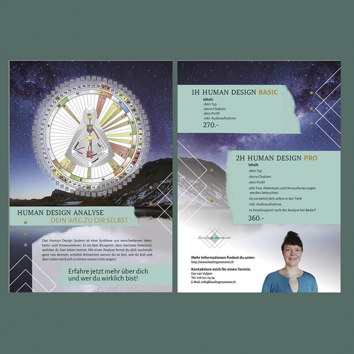 Designs | Human Design System Analyse- spiritueller Flyer für ...