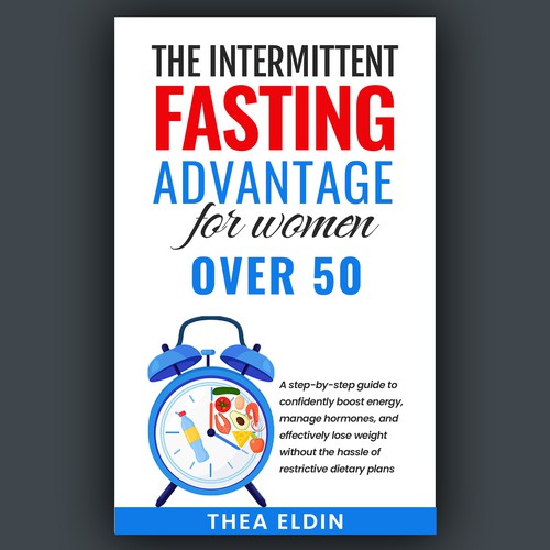 Designs | Intermittent Fasting for women book | Book cover contest