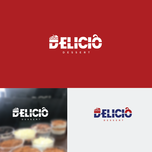 Creer un logo pour la marque de dessert Delicio, bientot disponible ...