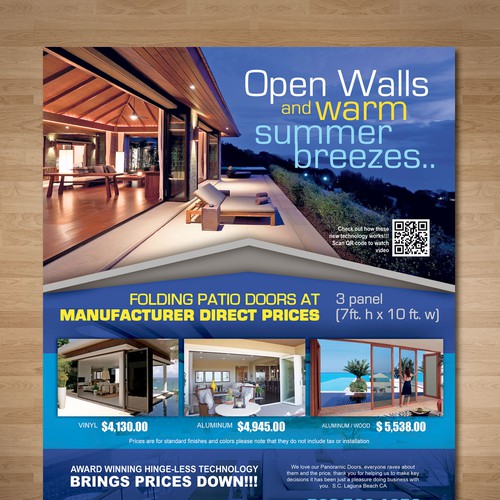 Create a unique magazine ad for a new and innovative award winning ...