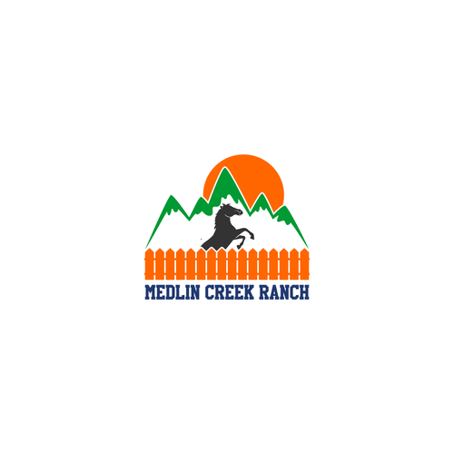 Medlin Creek Ranch logo | Logo & brand identity pack contest