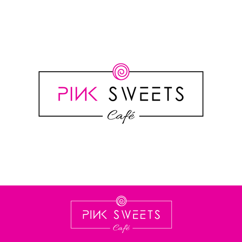 Designs | Pink Sweets Café | Logo design contest