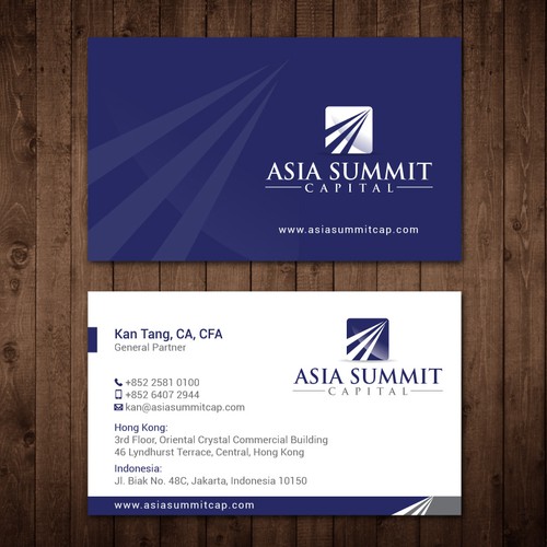 Asia Summit Capital | Business card contest