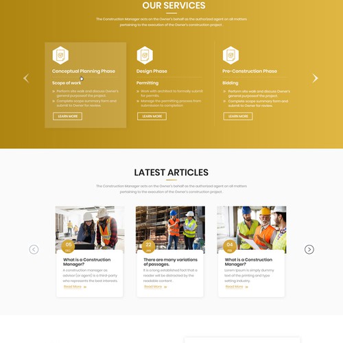 Designs | Design an impressive and professional homepage for a ...