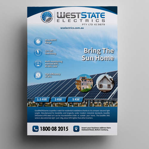 Designs | Solar System Sales Flyer | Postcard, flyer or print contest