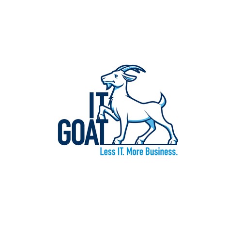 Designs | Bad Ass Goat logo for IT Consulting company. Something that ...