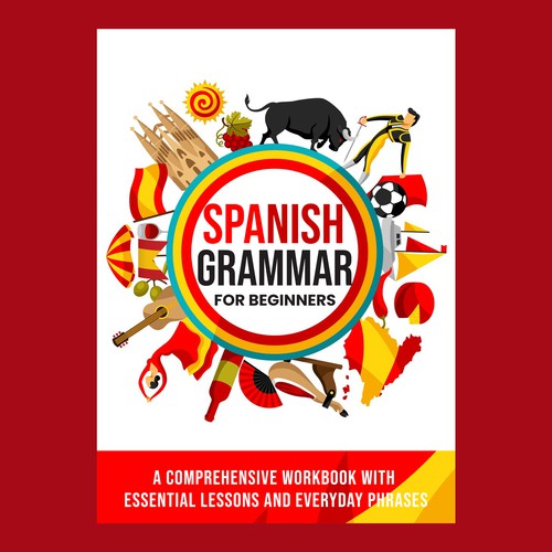 Designs | Sophisticated Spanish Grammar for Beginners Cover | Book ...