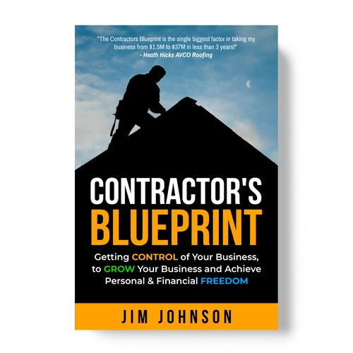 Designs | Design a best selling book cover for contractors | Book cover ...