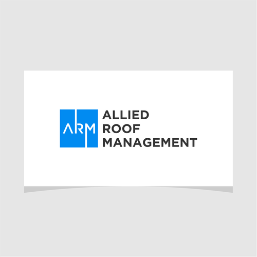 Designs | Allied Roof Management Logo | Logo design contest