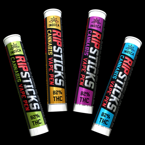 Designs | design a label for Rip Sticks Cannabis Vape Pen | Product ...