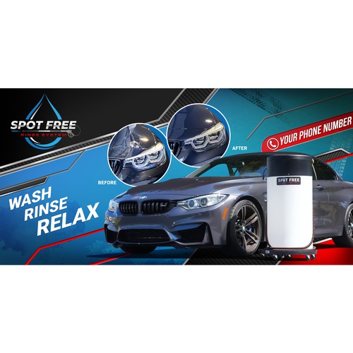 Designs | Spot Free Rinse Trailer | Illustration or graphics contest