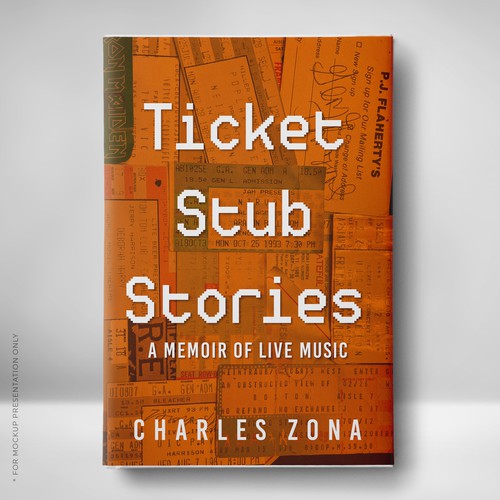 Designs | Ticket Stub Stories | Book cover contest