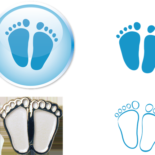 Basic Feet (and Toes) Outline - Easy and Quick! | Other Graphic Design ...