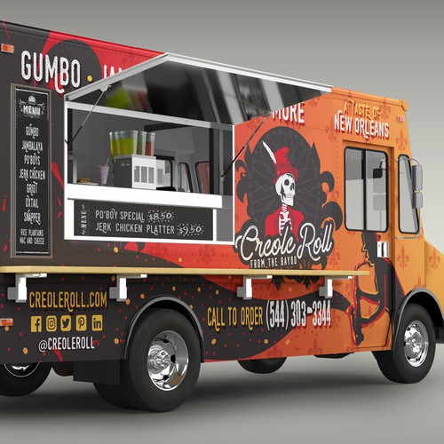 Food Truck Graphic Design