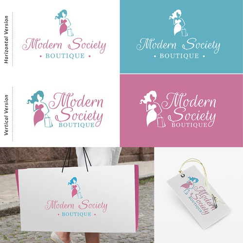 Design a chic, modern logo for online women's clothing boutique | Logo ...