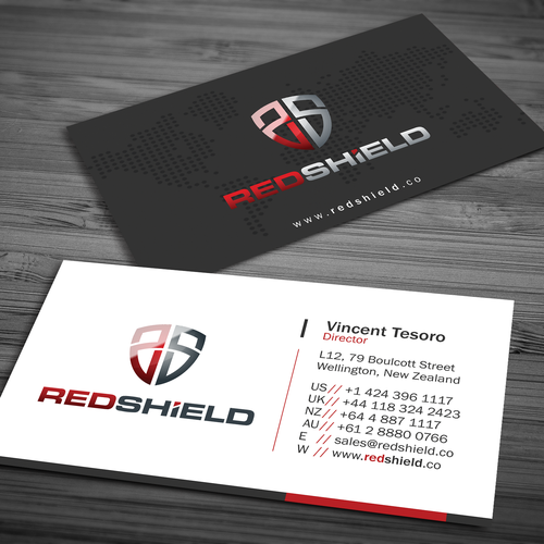 Design a Business Card for an innovative Cyber Security Company ...