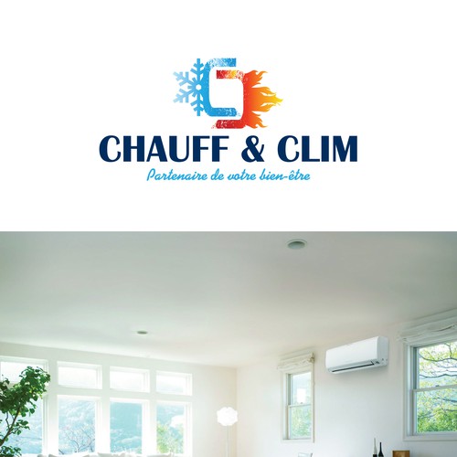 créer un logo pour une entreprise de chauffage et de climatisation ...