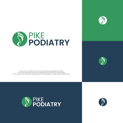 Designs | Pike Podiatry | Logo & brand identity pack contest
