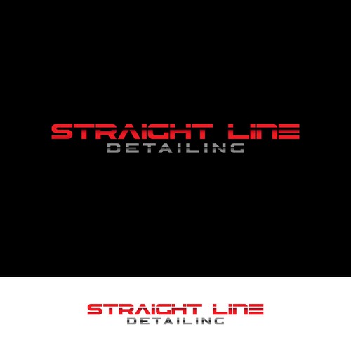 Straight Line Detailing needs a creative logo that pops! | Logo design ...