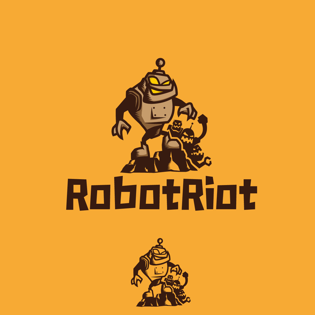 Robot Logos - Free Robot Logo Ideas, Design & Templates