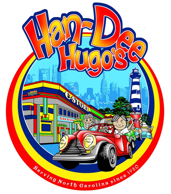 Create an awesome t-shirt design for Han-Dee Hugo's Convience Storer ...