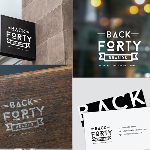 Back Forty Brands | Logo & hosted website contest