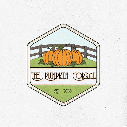 Design a fun and classic logo for a pumpkin patch | Logo design contest