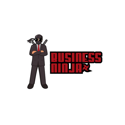 Business Ninja! Logo for fun start-up consulting company. | Logo design ...