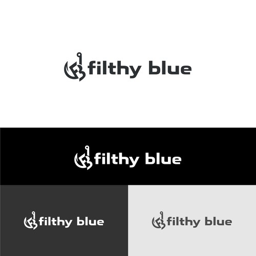 Designs | A brand logo for my company “filthy blue”, marketed towards ...