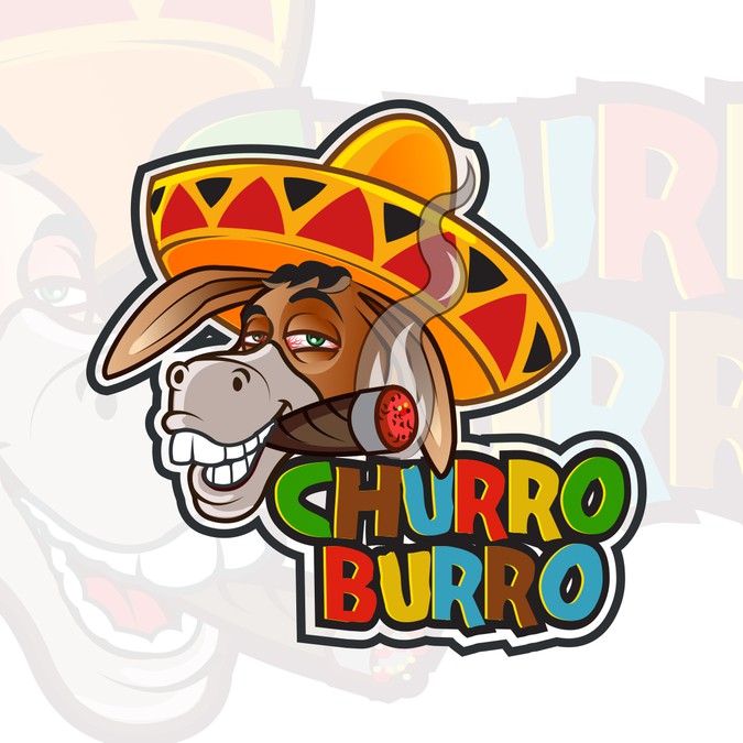 Help Design Our New Mascot the "Churro Burro" | Logo design contest