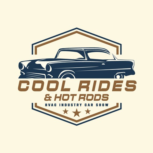 Designs | "Cool Rides & Hot Rods" Annual Car Show logo | Logo design ...