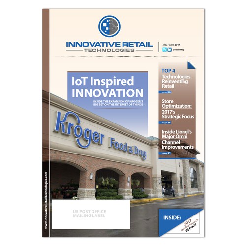 Design an innovative B2B Magazine Cover | Magazine cover contest