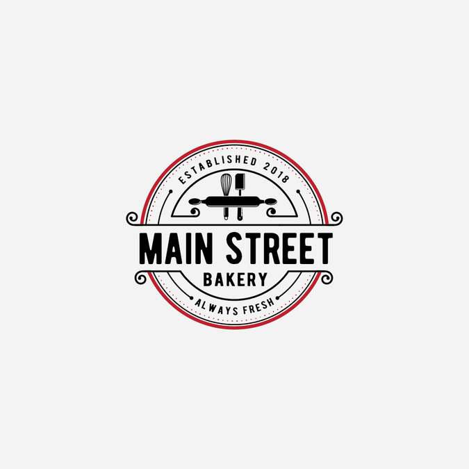 Small Town Main Street Bakery | Logo design contest