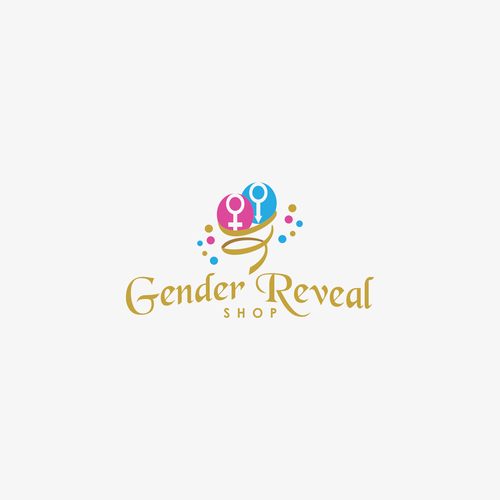 Gender Reveal Website Needs a Hip, Fun Logo! | Logo design contest