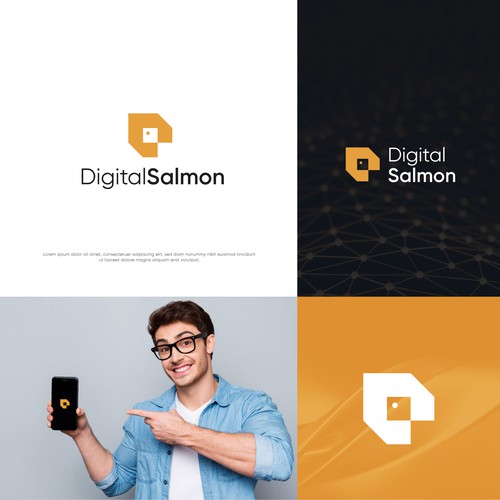 Designs | Digital Salmon looking for its Logo! | Logo design contest