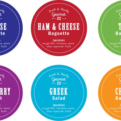 Label Design for Gourmet Food | Product label contest