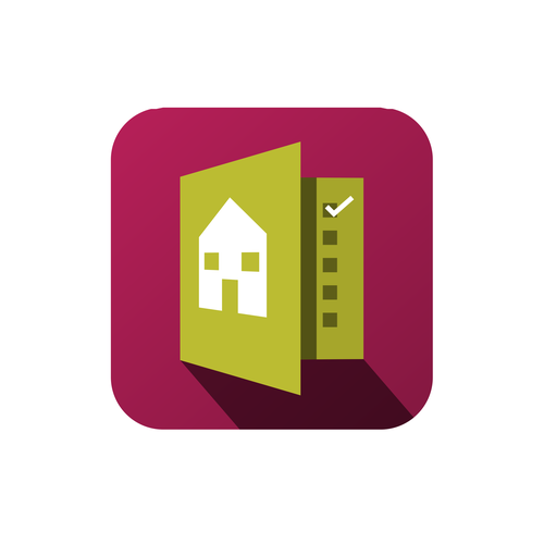 iPhone and iPad app icon for property inspection app | Icon or button ...