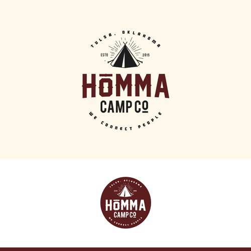 Homma Camp Co. : Vintage + Classic Camp-Inspired Logo | Logo design contest