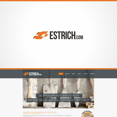 Gestalten Sie ein modernes Logo für estrich.com | Logo Design Wettbewerb