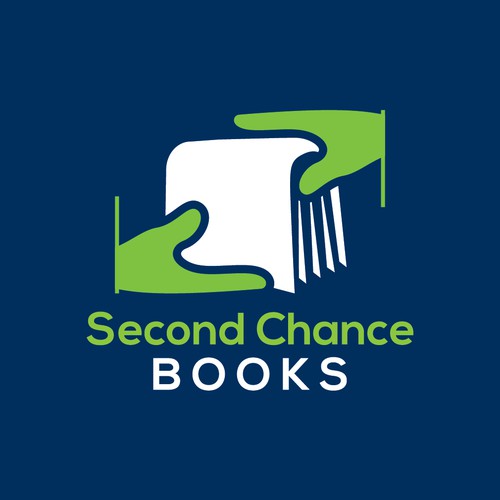 Create a friendly community donation box logo for Second Chance Books ...