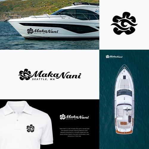 Designs | Hawaiian Boat Name Graphic for Small Yacht | Logo design contest