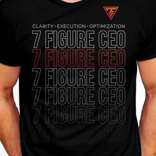 Designs | 7 Figure CEO t-shirt for Entrepreneurs | T-shirt contest