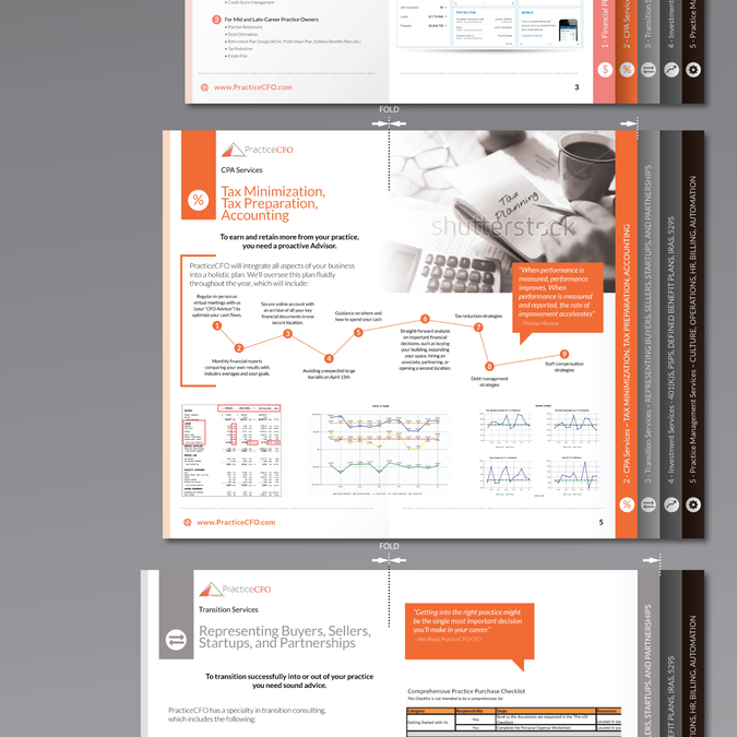 Dentists Need Financial Advice Booklet | Brochure contest