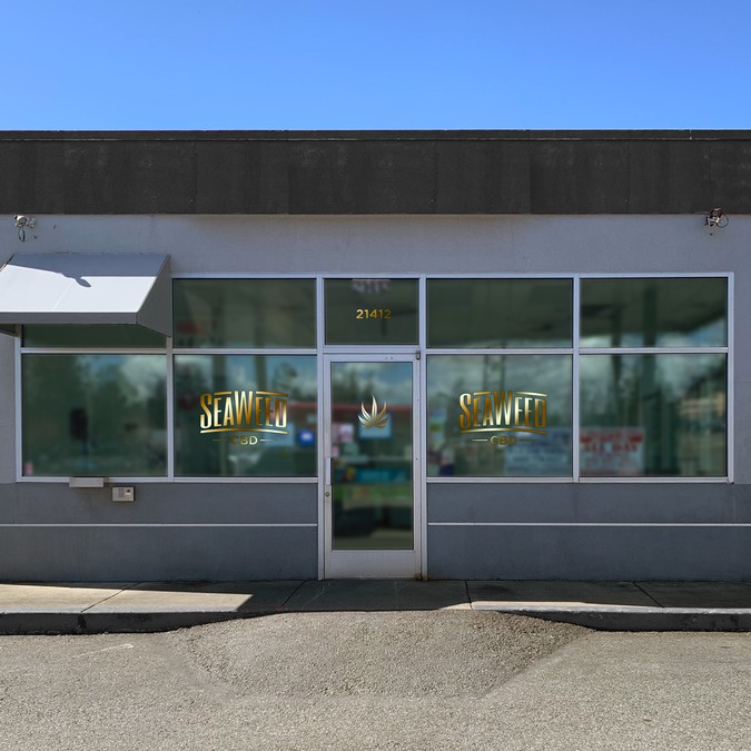 Seaweed Sundries CBD Store needs storefront window signage - 8 windows ...