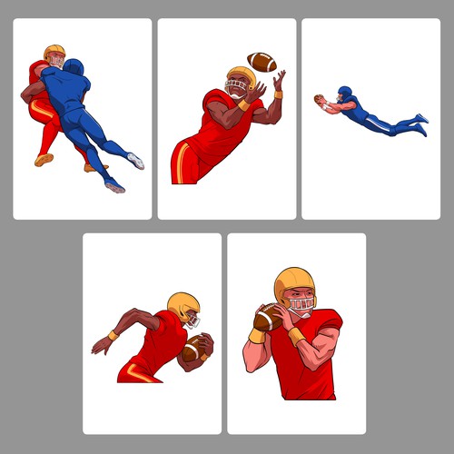 Designs | Football card game needs new icon clipart | Illustration or ...