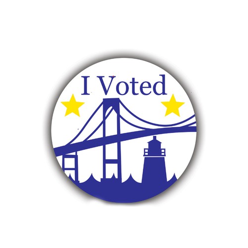 "I Voted" (in Rhode Island) sticker | Sticker contest