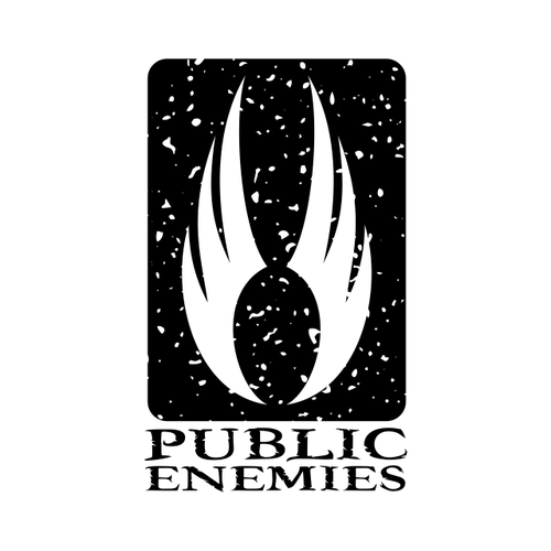 Public Enemies Logo In The Crosshairs: Chuck D's Logo For Public Enemy