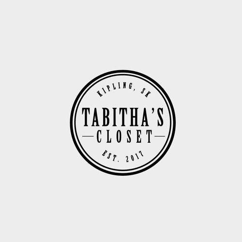 Trendy new store, Tabitha's Closet, needs a classy logo! | Logo design ...